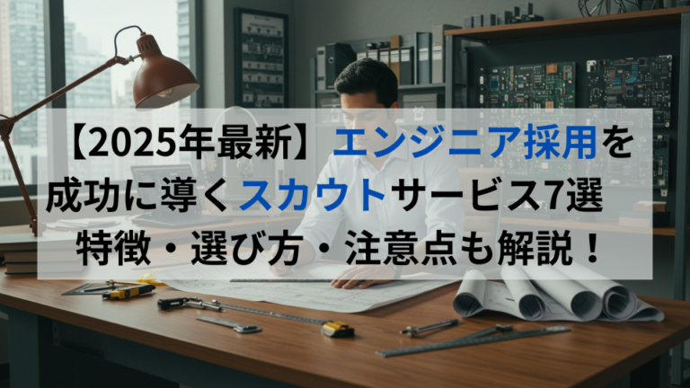 【2025年最新】エンジニア採用を成功に導くスカウトサービス7選 特徴・選び方・注意点も解説！ | 株式会社uloqo